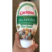 Cacique Spicy Jalapeno, Mexican Style Sour Cream: Calories, Nutrition ...