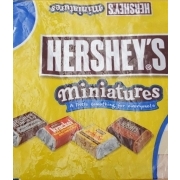 Hershey's Chocolate, Miniatures: Calories, Nutrition Analysis & More ...