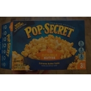 Pop Secret Popcorn, Double Butter: Calories, Nutrition Analysis & More ...