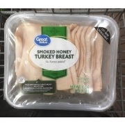 Great Value Turkey Breast, Smoked Honey: Calories, Nutrition Analysis ...