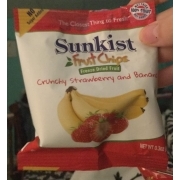 Sunkist Fruit Chips, Crunchy Strawberry And Banana: Calories, Nutrition ...