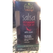 Fresh Cravings Salsa, Restaurant Style: Calories, Nutrition Analysis ...