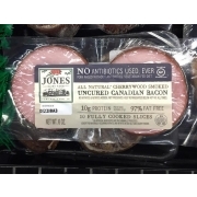 Jones Dairy Farm Canadian bacon, uncured cherrywood smoked: Calories ...