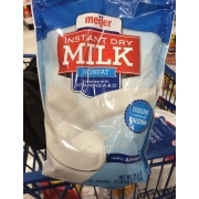 Meijer Instant Dry Milk: Calories, Nutrition Analysis & More | Fooducate