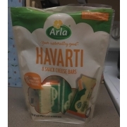 Arla Snack Cheese Bars, Havarti: Calories, Nutrition Analysis & More ...