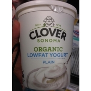 Clover Sonoma Lowfat Yogurt, Plain: Calories, Nutrition Analysis & More ...