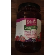 True Goodness By Meijer Four Fruit Spread: Calories, Nutrition Analysis ...