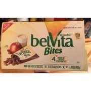 BelVita Bites Mini Breakfast Biscuits: Calories, Nutrition Analysis ...