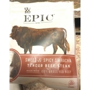 Epic Bites Tender Beef Steak, Sweet & Spicy Sriracha: Calories ...