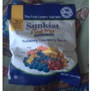 Sunkist Trail Mix, Blueberry Cranberry Blend: Calories, Nutrition ...
