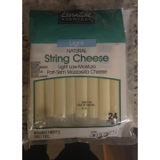 Essential Everyday String Cheese, Light: Calories, Nutrition Analysis ...