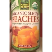 Native Forest Peaches, Sliced: Calories, Nutrition Analysis & More ...