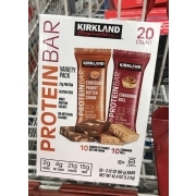 Kirkland Signature Protein Bar, Variety Pack: Calories, Nutrition ...