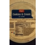 WinCo Foods Ice Cream, Cookies And Cream: Calories, Nutrition Analysis ...