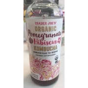 Trader Joe's Kombucha, Pomegranate Hibiscus: Calories, Nutrition Analysis & More | Fooducate