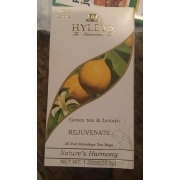 Hyleys Green Tea And Lemon, Rejuvenate: Calories, Nutrition Analysis ...