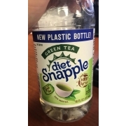 Diet Snapple Green Tea: Calories, Nutrition Analysis & More | Fooducate