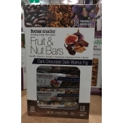 Focus Snacks Fruit And Nut Bars: Calories, Nutrition Analysis & More ...