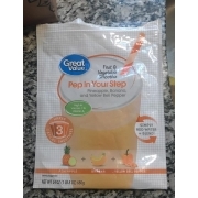 Great Value Fruit And Vegetable Smoothie: Calories, Nutrition Analysis ...