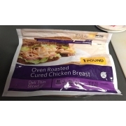 Signature Farms Cured Chicken Breast, Oven Roasted: Calories, Nutrition ...