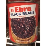 El Ebro Black Beans, Cuban Style: Calories, Nutrition Analysis & More ...