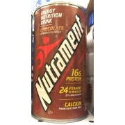 Nutrament Energy Nutrition Drink, Chocolate: Calories, Nutrition ...