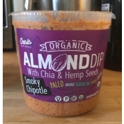 Oasis Naturals Almond Dip With Chia And Hemp Seeds, Smoky Chipotle ...