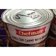 Chef-Mate Chili Con Carne With Beans, Original: Calories, Nutrition ...