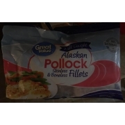 Great Value Alaskan Pollock Fillets: Calories, Nutrition Analysis ...
