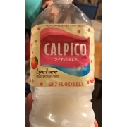 Calpico Soft Drink, Lychee: Calories, Nutrition Analysis & More | Fooducate