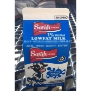 Sarah Farms Lowfat Milk: Calories, Nutrition Analysis & More | Fooducate