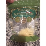 Priano Parmesan Cheese: Calories, Nutrition Analysis & More | Fooducate