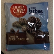 Fiber One Cookie Bites, Crunchy Double Chocolate: Calories, Nutrition ...