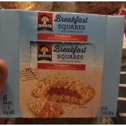 Quaker Breakfast Squares, Soft Baked Bars, Strawberry: Calories ...