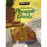 Kirkland Signature Pineapple Chunks: Calories, Nutrition Analysis ...