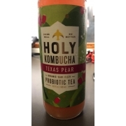 Holy Kombucha Probiotic Tea, Texas Pear: Calories, Nutrition Analysis ...