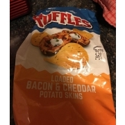 Ruffles Potato Chips, Loaded Bacon And Cheddar Potato Skins: Calories ...