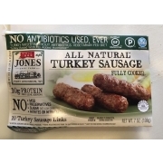Jones Turkey Sausage Links: Calories, Nutrition Analysis & More | Fooducate