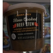 Trader Joe's Beef Stew, Slow Cooked: Calories, Nutrition Analysis ...