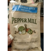 Pepper Mill Dressing, Buttermilk Ranch: Calories, Nutrition Analysis ...