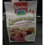 Loacker Wafer Cookies, Raspberry Yogurt: Calories, Nutrition Analysis ...
