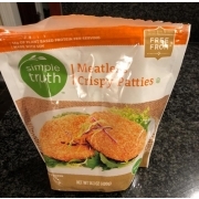 Simple Truth Patties, Meatless, Crispy: Calories, Nutrition Analysis ...
