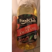 Food Club Pure Olive Oil: Calories, Nutrition Analysis & More | Fooducate
