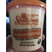 Shullsburg Creamery Cheese Spread, Wisconsin, Horseradish: Calories ...