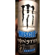 Muscle Monster Energy Shake, Vanilla: Calories, Nutrition Analysis ...