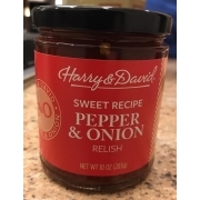 Harry & David Pepper And Onion Relish: Calories, Nutrition Analysis ...