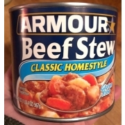 Armour Beef Stew, Classic Homestyle: Calories, Nutrition Analysis ...