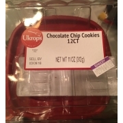 Ukrops Cookies, Chocolate Chip: Calories, Nutrition Analysis & More ...