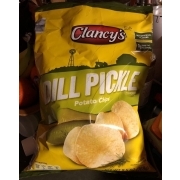 Clancy's Potato Chips, Dill Pickle Flavored: Calories, Nutrition ...