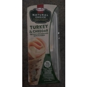 Hormel Natural Choice Turkey And Cheddar Wrapped In A Flatbread ...